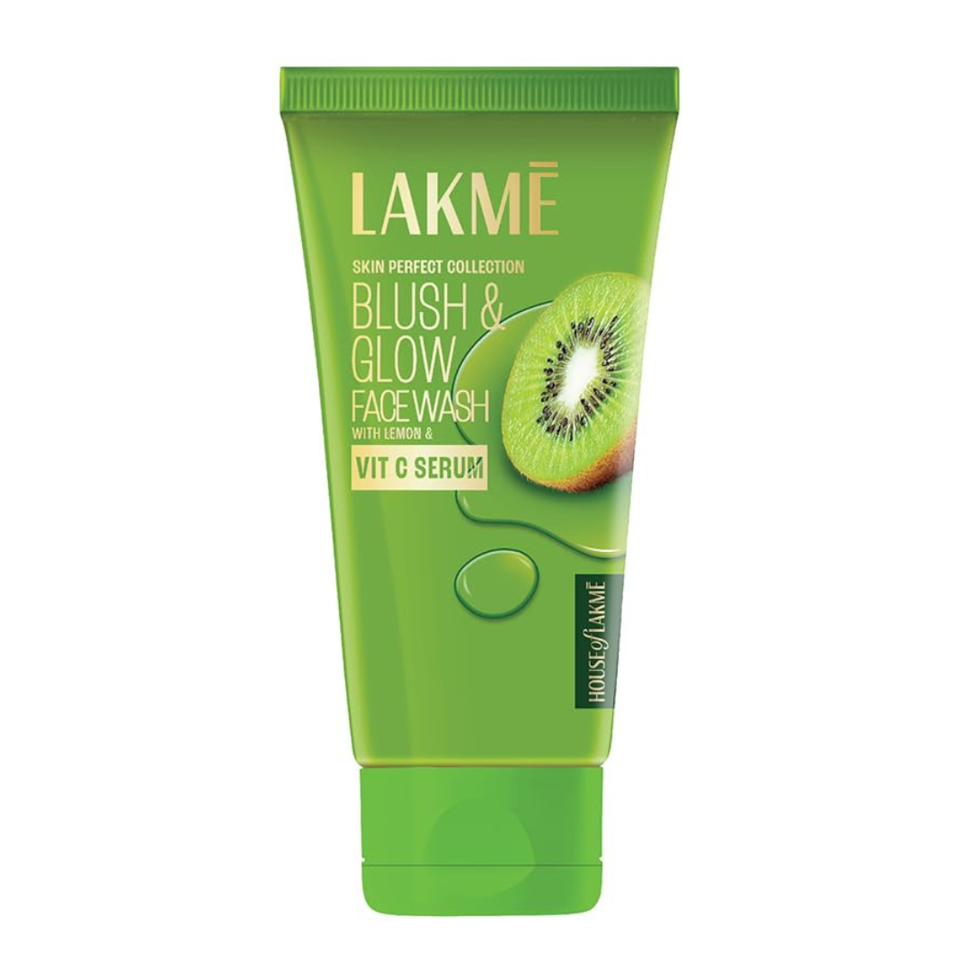 LAKMÉ Blush & Glow Exfoliating Face Wash With Vitamin C Serum 100g ...