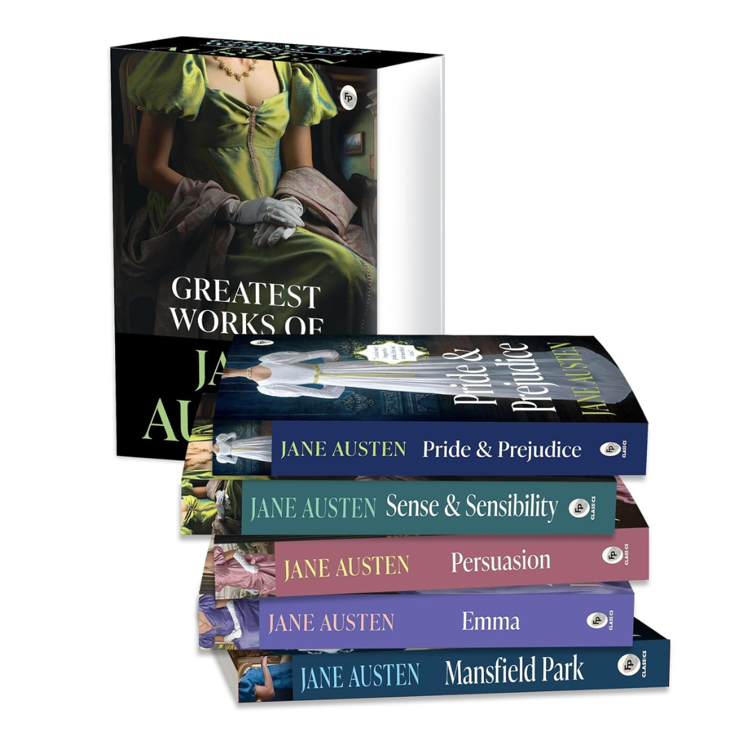Buy Greatest Works of Jane Austen (Set of 5 Books) - Timeless Classics ...