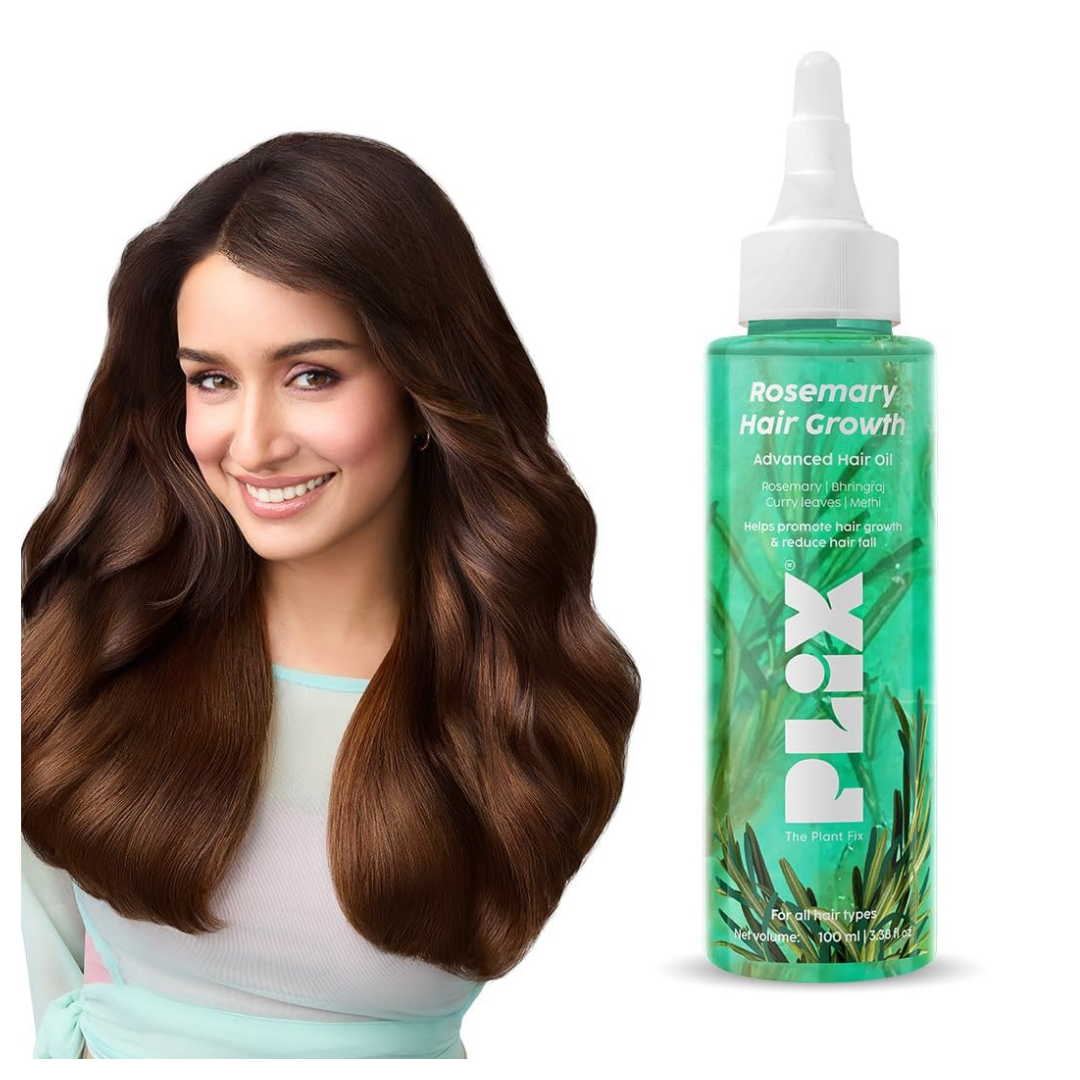 PLIX - THE - PLANT FIX Rosemary Hair Growth Advanced Hair Oil 100 ml ...