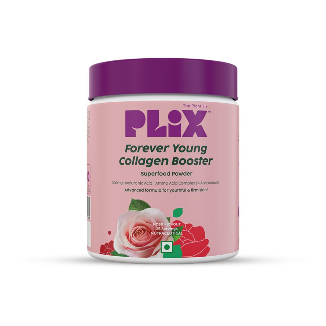 PLIX - THE PLANT FIX Collagen Supplement Powder To Support Skin ( Rose ...